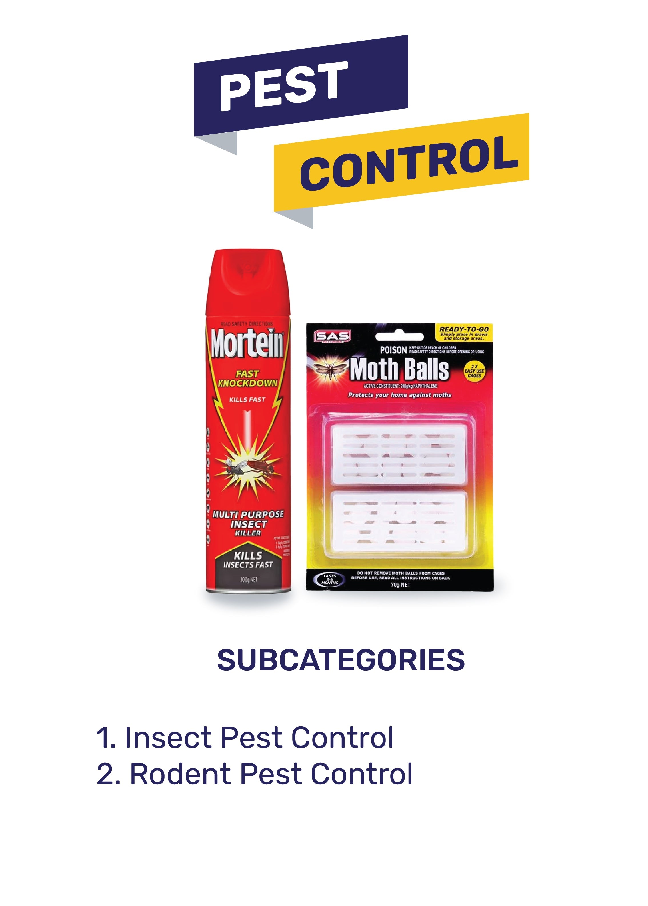 PEST CONTROL – PACKAGINGONWHEELSWHOLESALE