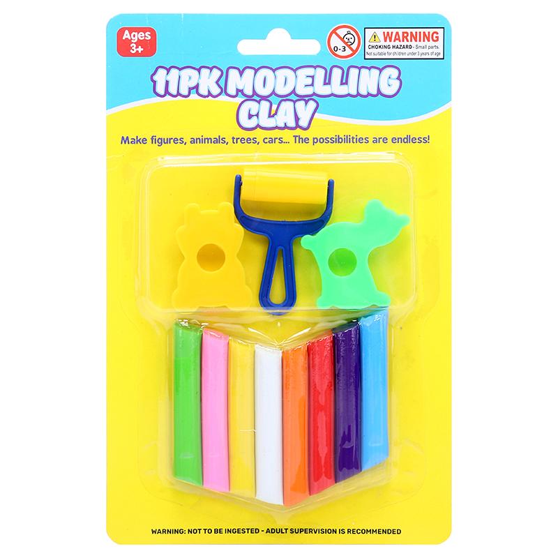 Clay Modelling Play Set 11pcs - $1.50 EA / CTN QTY: 12 ...
