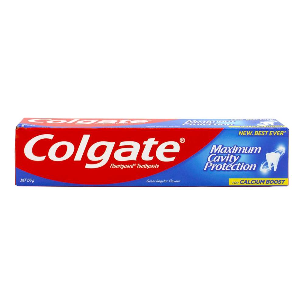 Colgate Toothpaste Maximum Cavity Protection Great Regular Flavour 175 ...