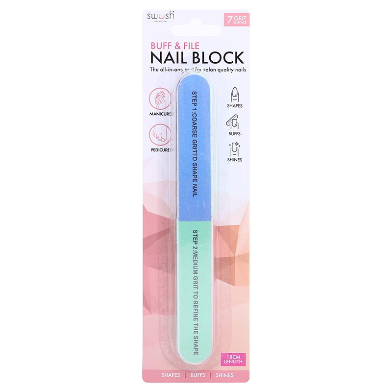 Nail Buffer & File Block INCL 7 Surfaces - $1.50 EA / CTN QTY: 12 ...