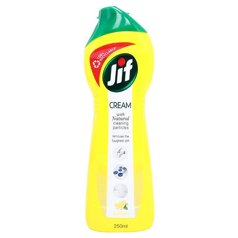 Jif Cleaning Cream Lemon 250ml - $1.99 EA / CTN QTY: 10 ...