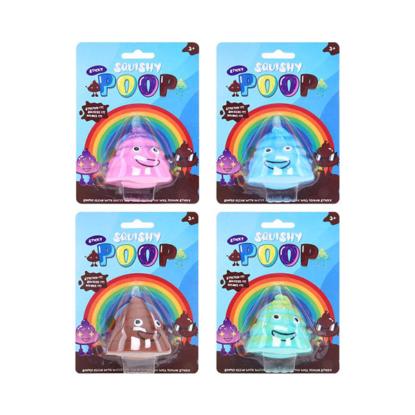 Squishy Poop 4 ASSTD COL - $1.50 EA / CTN QTY: 12 ...