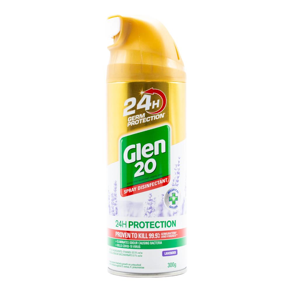 Glen 20 300g Spray Disinfectant Lavender - $5.70 EA / CTN QTY: 12 ...